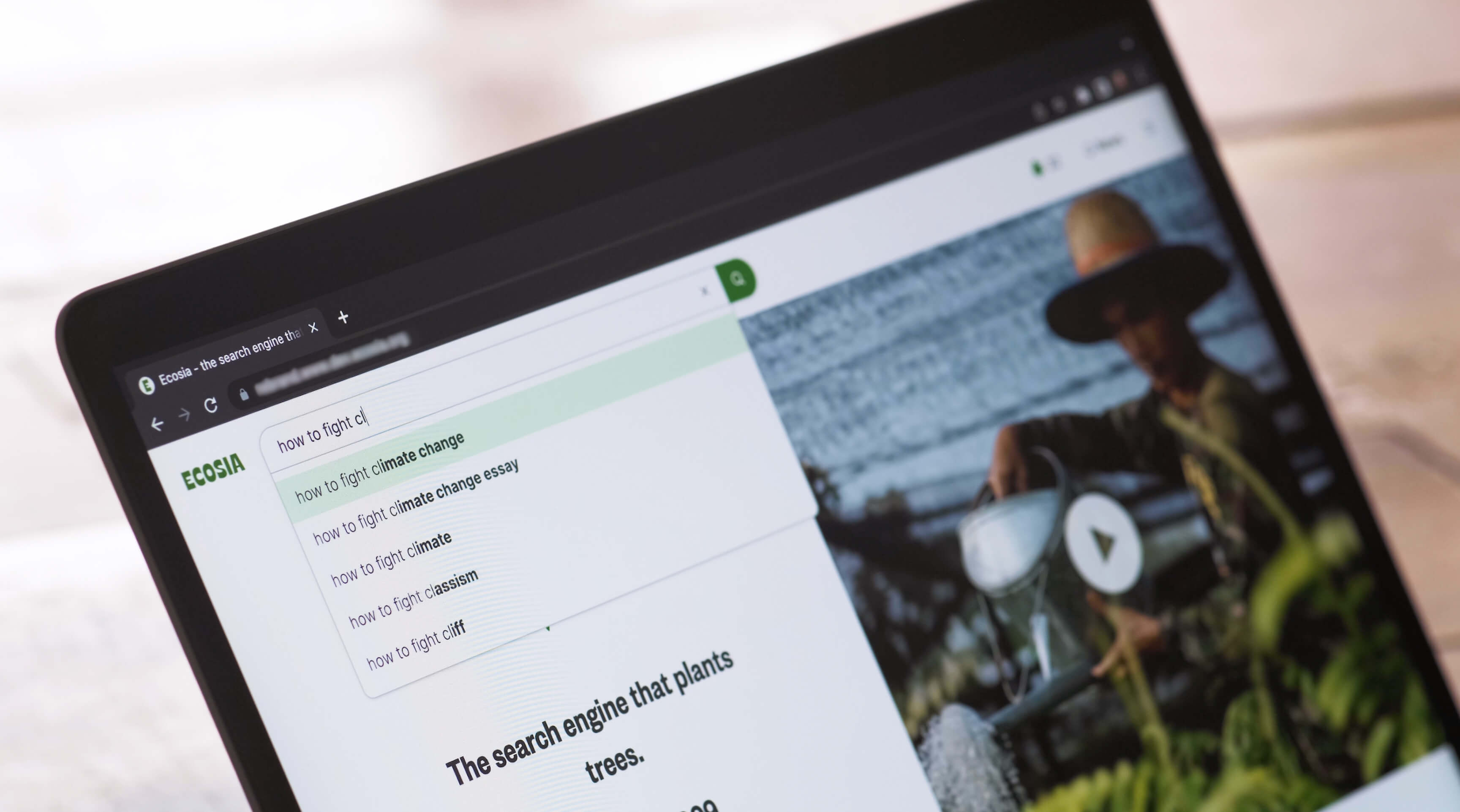 Ecosia für Unternehmen
